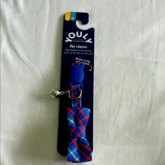 Youly | Cat | Youly The Classic Blue Plaid Bow Breakaway Kitten Xscat ...